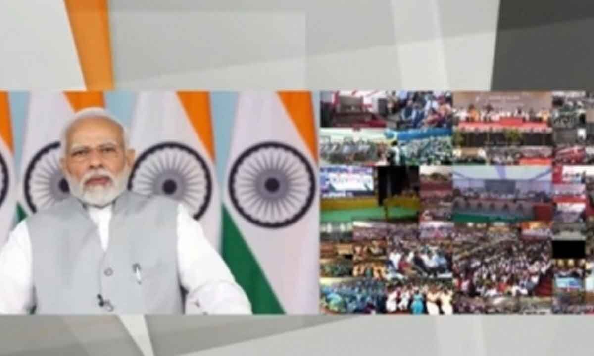 PM inaugurates Rozgar Mela, says government system has changed in eight ...