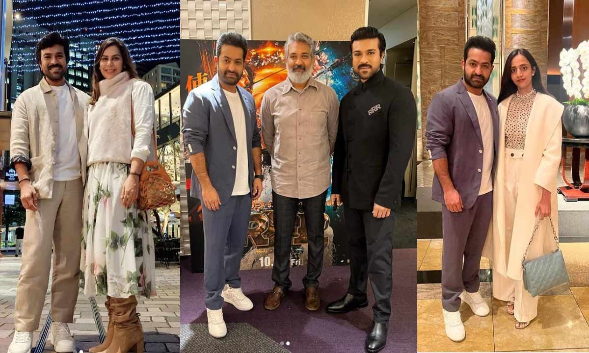 RRR: Ram Charan SS Rajamouli For A Making Him Experience A Wonderful ...