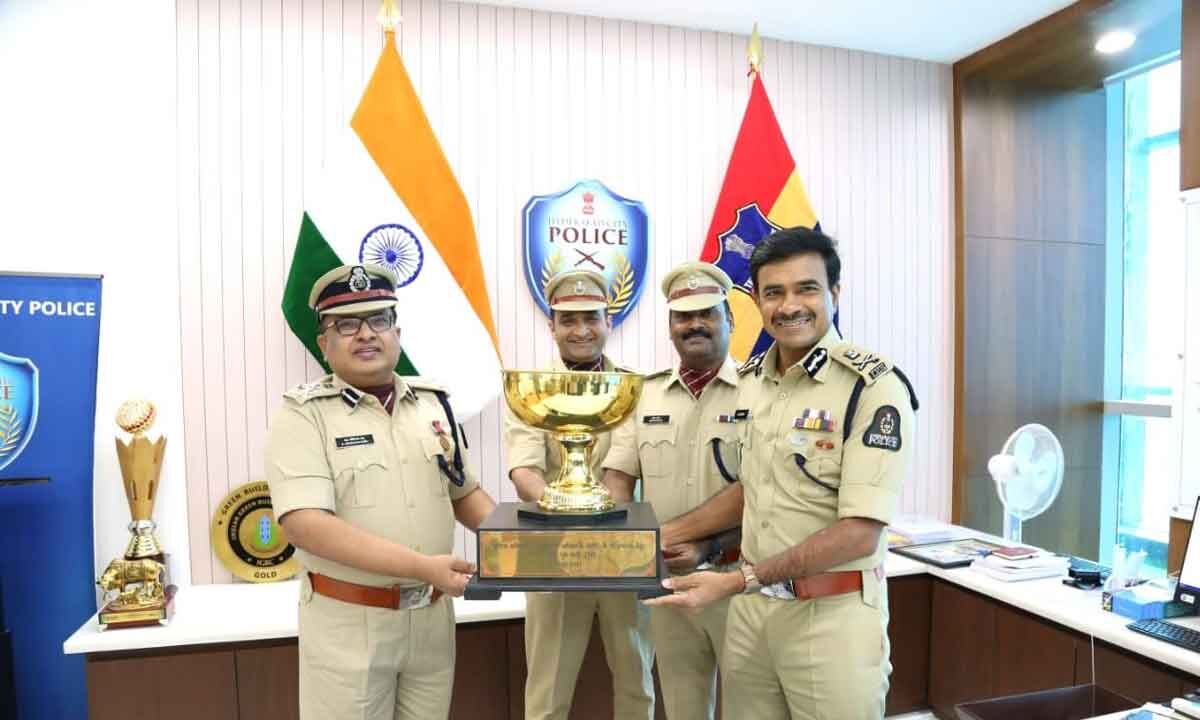 NISA bags Union Home Minister's trophy