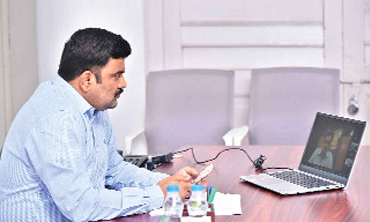 Top priority to Spandana petitions in Krishna dist: Collector Ranjith Basha
