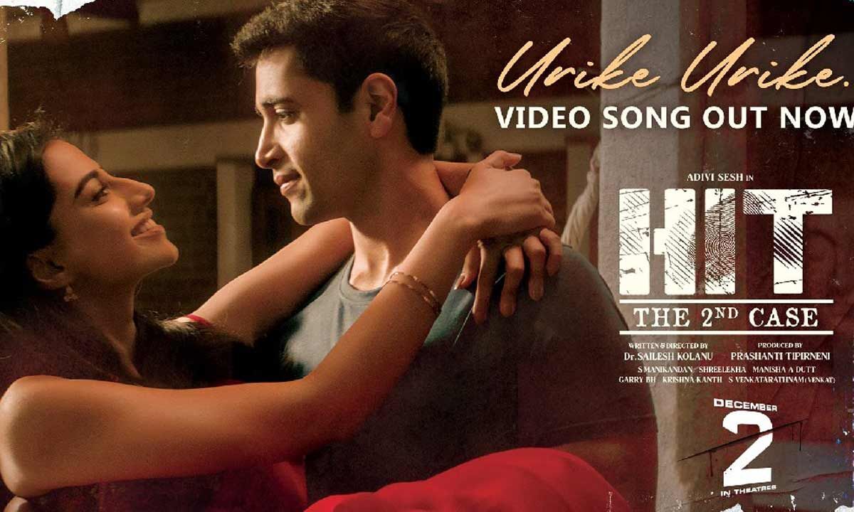 Romantic Single 'Urike Urike' From Adivi Sesh's HIT 2 Is Out