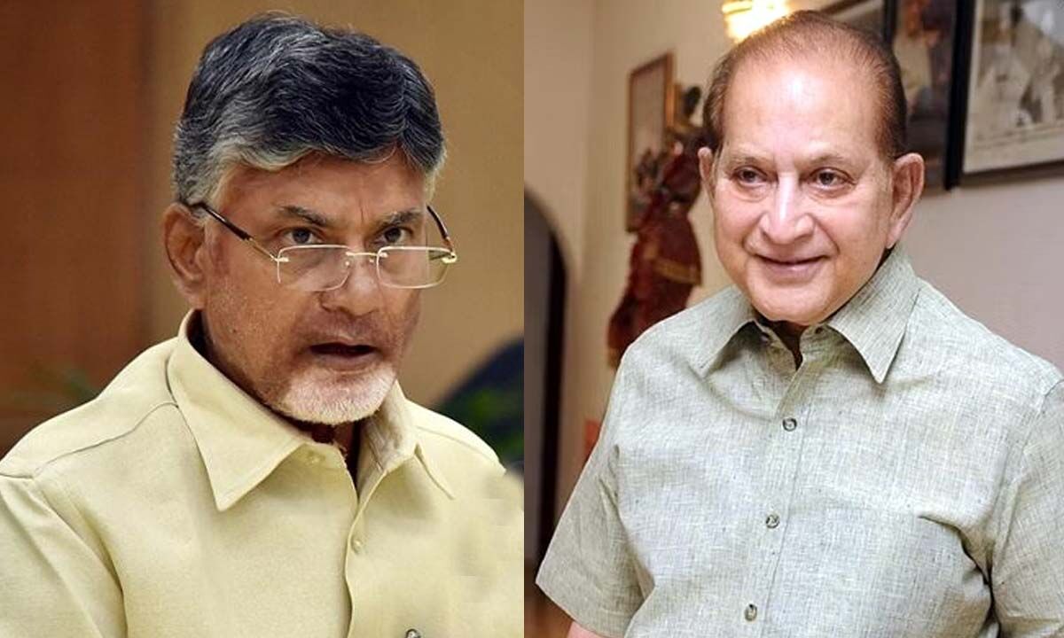 Chandrababu and Lokesh expresses condolences on the death of Superstar ...