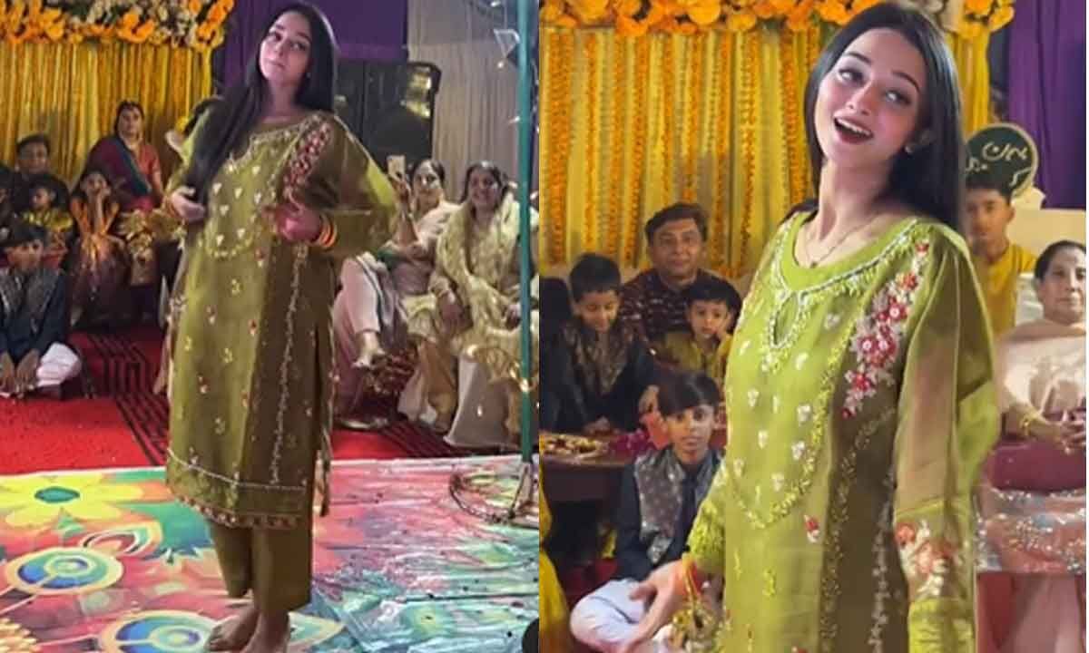 Watch The Trending Video Of Pakistani Woman Dancing To Lata Mangeshkar ...