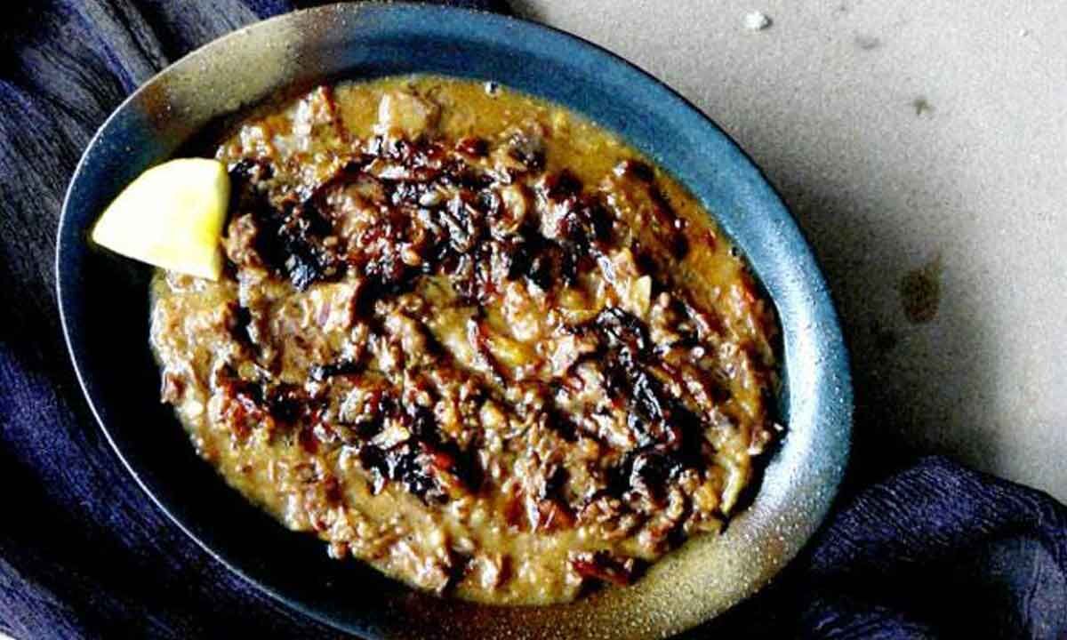 Kashmiri Harisa, relish it, to keep yourself warm even recorded ...