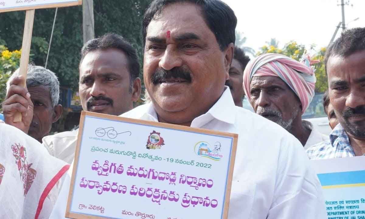 Telangana tops in Swachhata: Errabelli Dayakar Rao