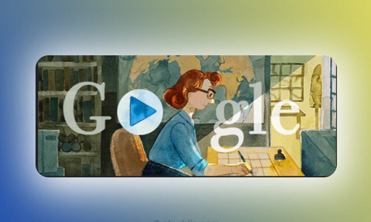 Google Doodle Celebrates American Geologist Marie Tharp's Life