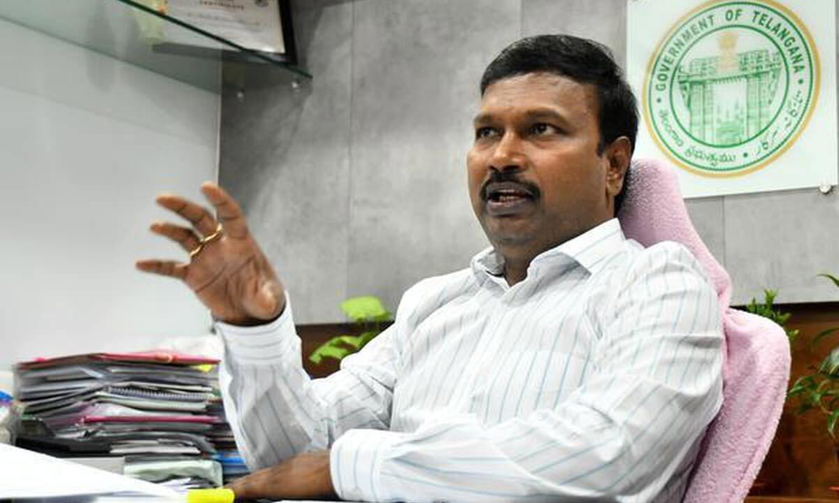 Will touch CM's feet 100 times: DHO G Srinivasa Rao