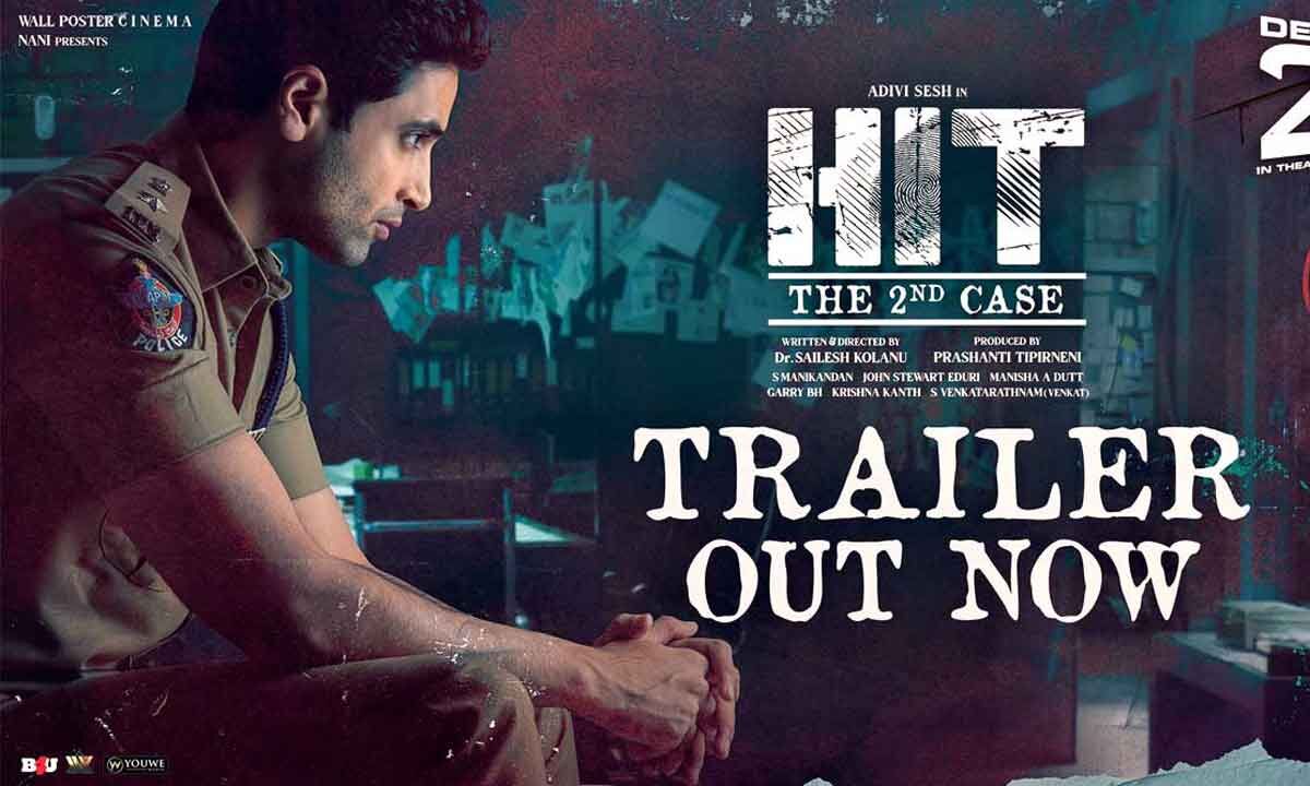 HIT 2 Trailer: Will KD Chase The Mystery Behind Sanjana's Murder?