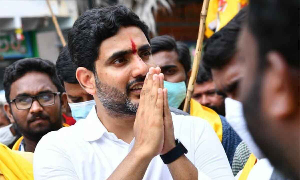 Send 'psycho' government packing: Lokesh