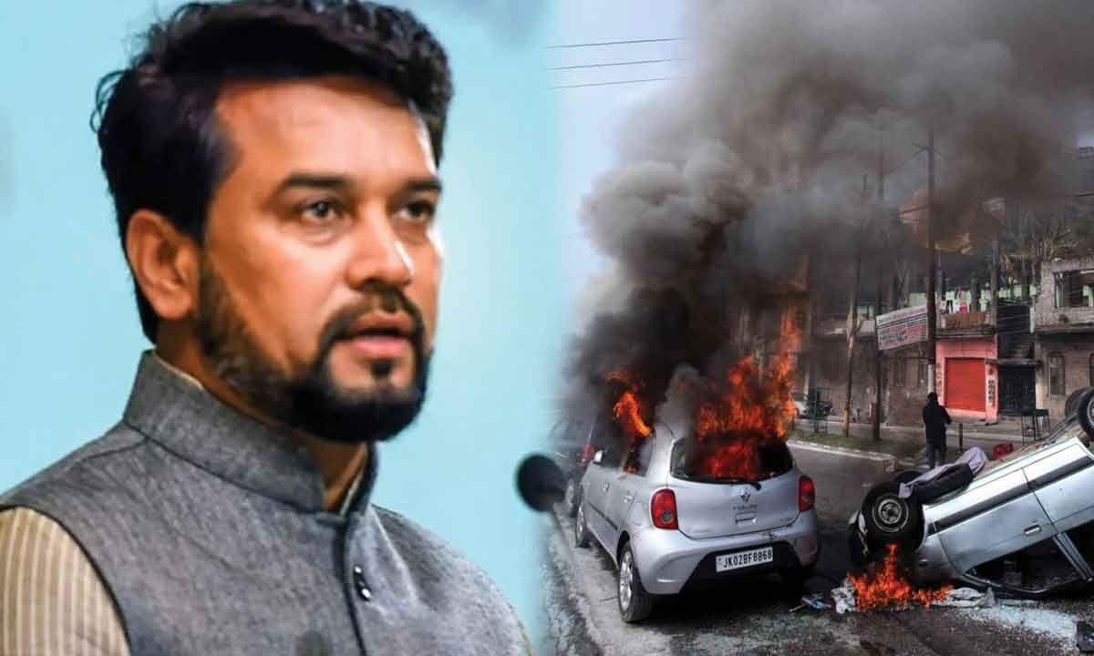 Union minister cautions media on terror reporting