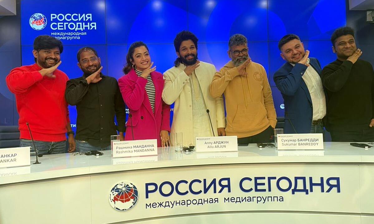 Pushpa: Allu Arjun, Rashmika And Sukumar Created A Noise With The ...