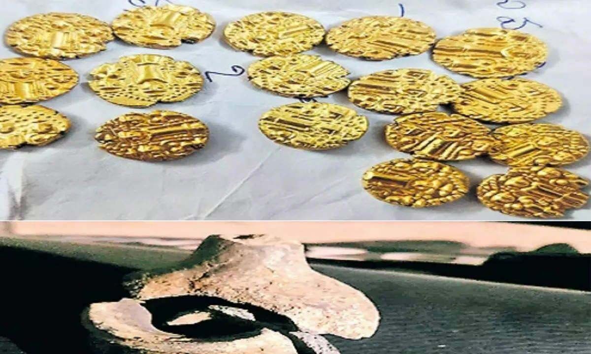 18 ancient gold coins found in Eluru's Koyyalagudem