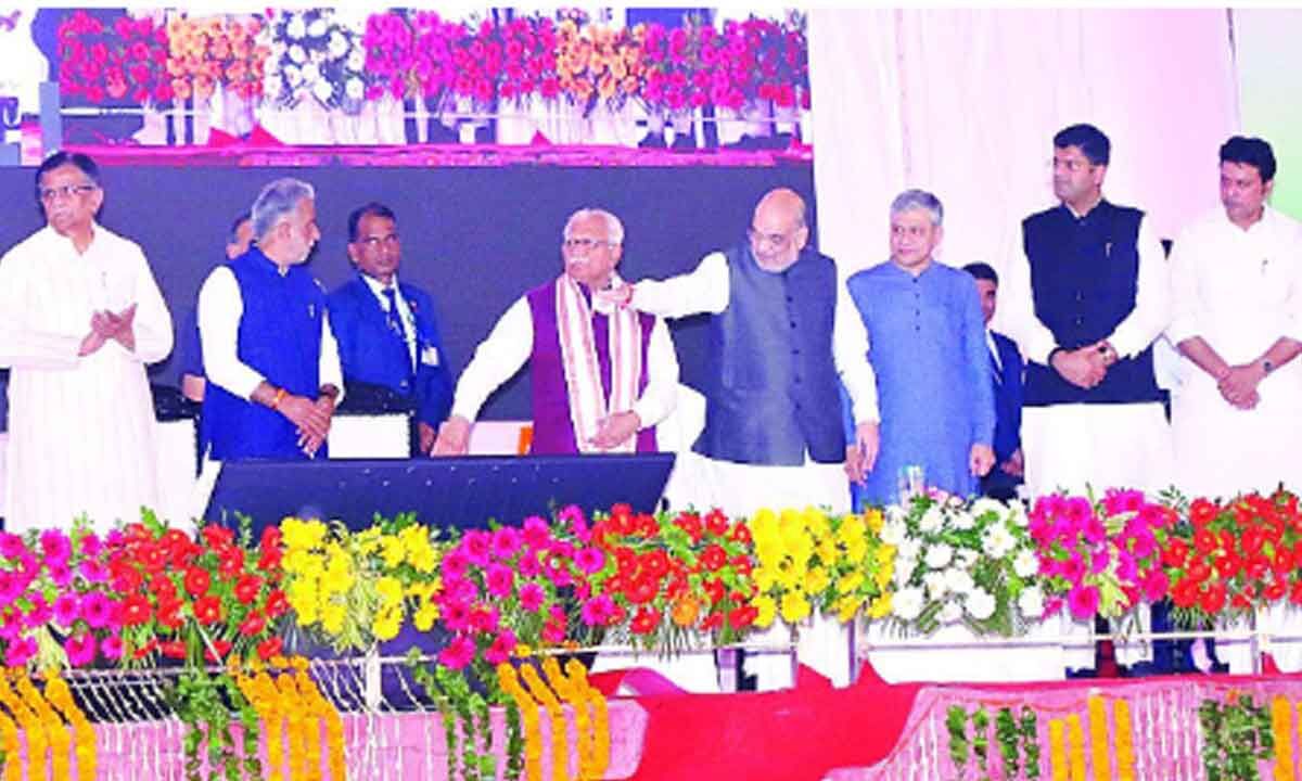 Elevated Railway track built in Rohtak through video link