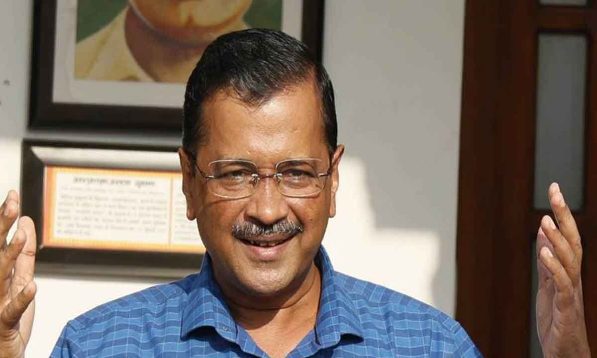 Kejriwal says exit poll prediction for Gujarat 'positive sign'