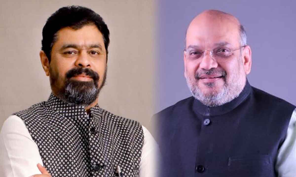 CM Ramesh meets Amit Shah in Delhi