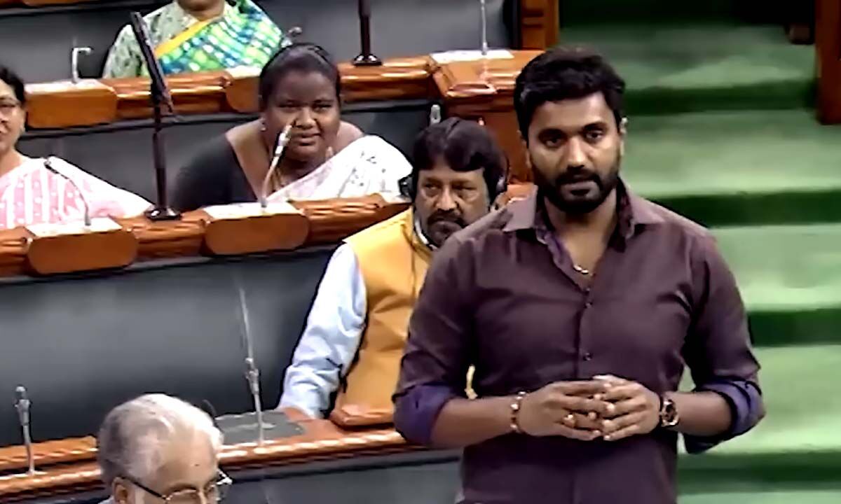 MP Bharath strongly raises voice to grant Special Category Status to AP ...