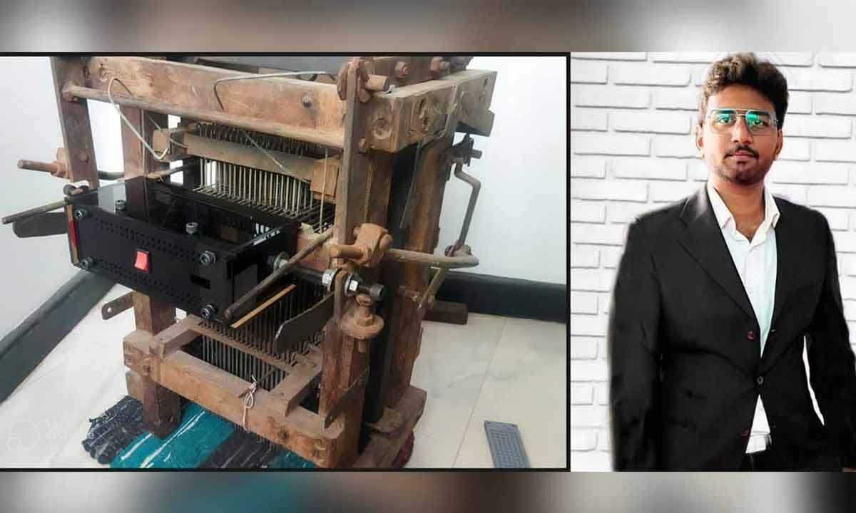 This Indian student creates digital loom to help revive handloom sector