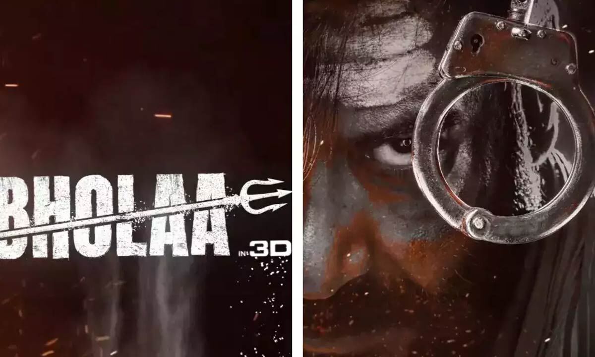 Ajay Devgn's 'Bholaa' First Look Motion Poster Is Just Awesome