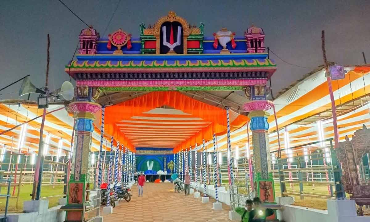 Covid shadow on Mukkoti festivities at Bhadradri