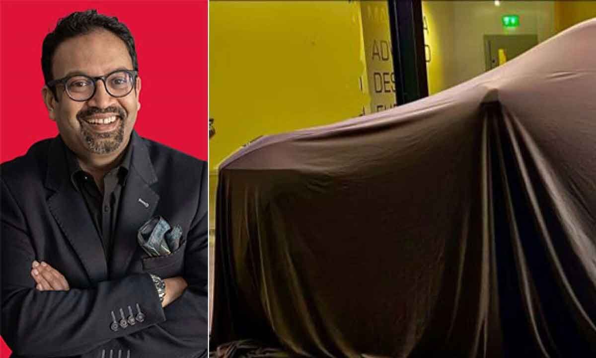 Mahindra Chief Design Officer, Teases a new "under the Wraps "SUV