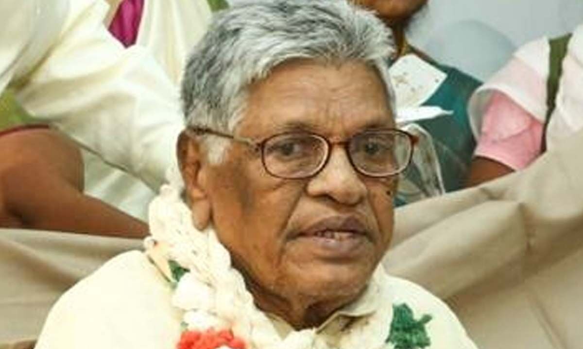 Freedom fighter Ravuri passes away
