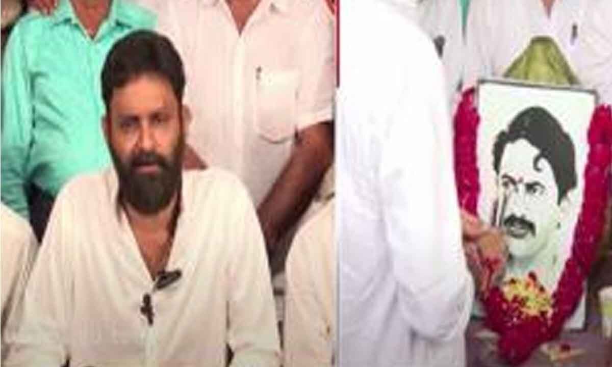 Kodali Nani pays tribute to Vangaveeti Ranga on the ocassion of death ...