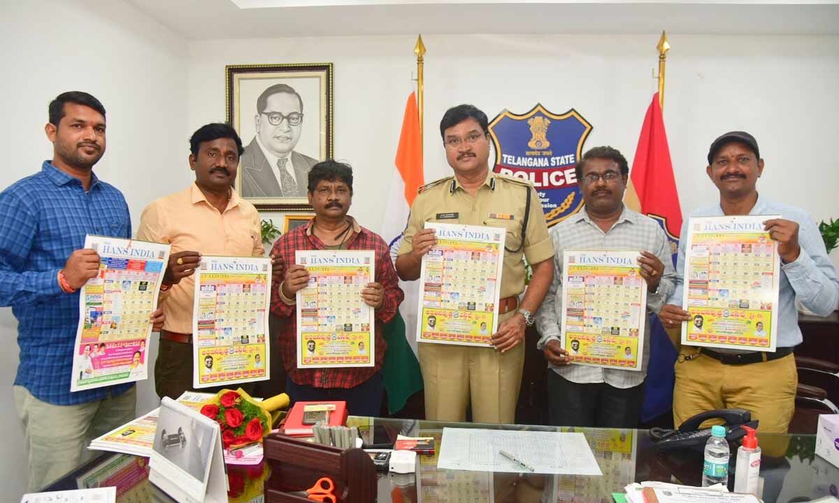 Warangal: CP AV Ranganath releases Hans calendar