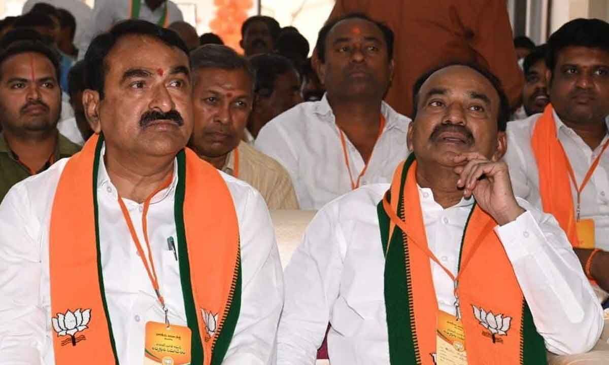 BJP MLA Eatala flays KCR over failed promises