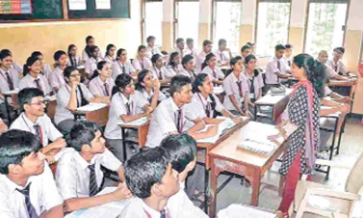 What is cooking in school classrooms in Telangana?