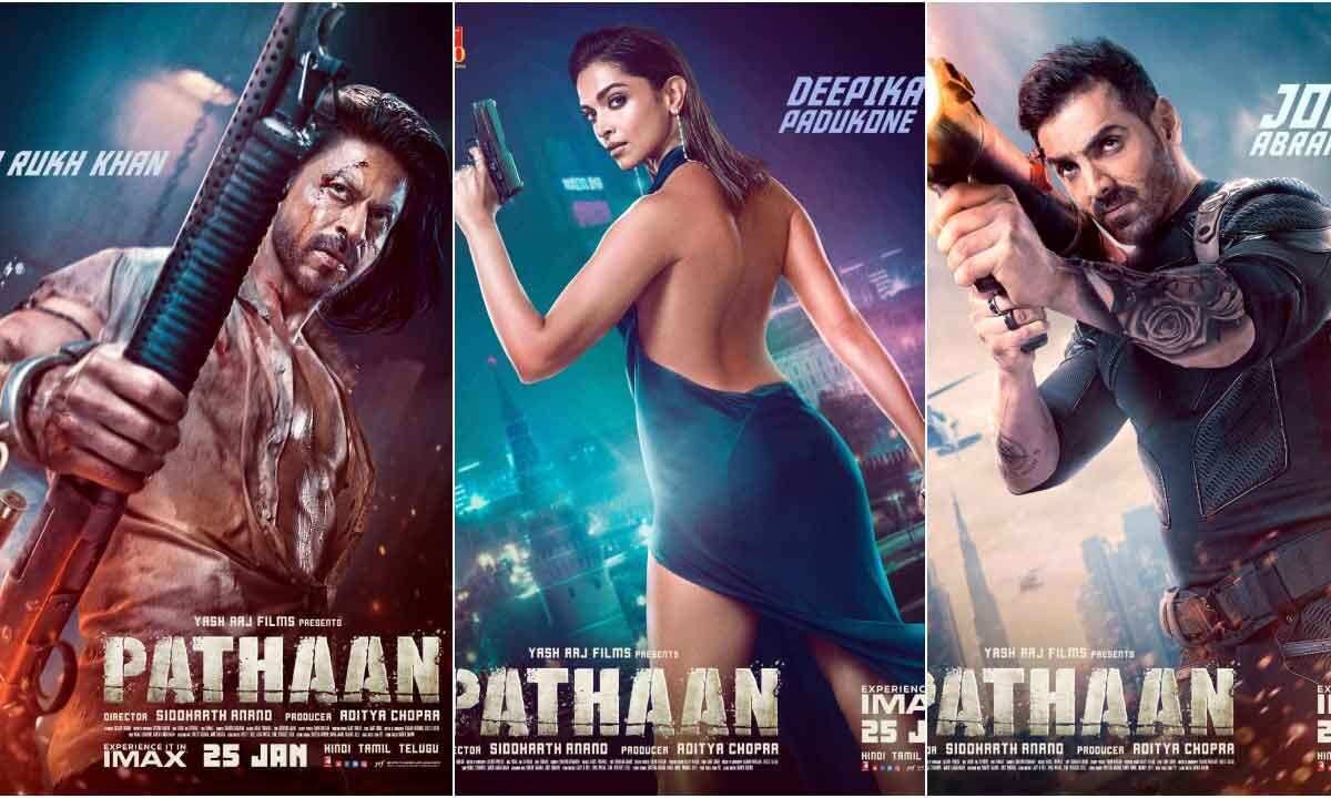 Shah Rukh, John Abraham And Deepika Padukone's Pathaan New Posters Are Out As The Trailer Will ...
