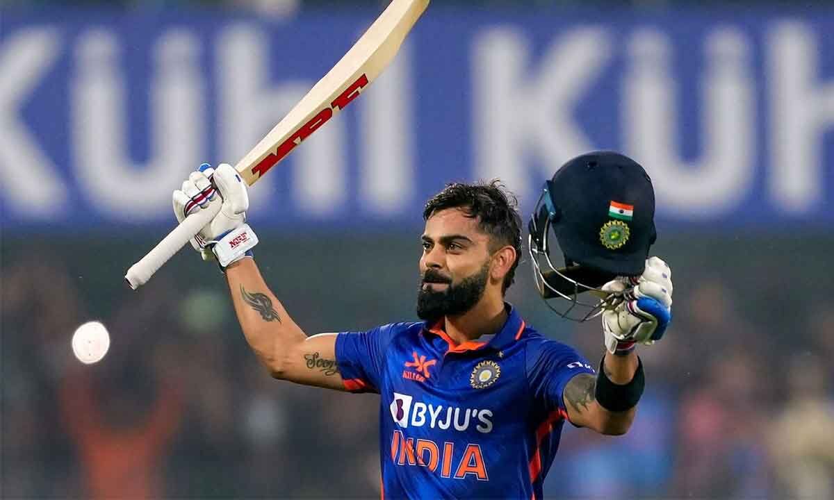 Kohli slams 73rd int'l 100, equals Sachin's record