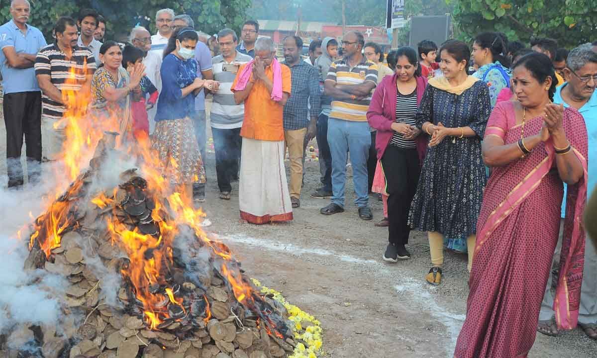 Bhogi heralds Sankranti Sambaralu