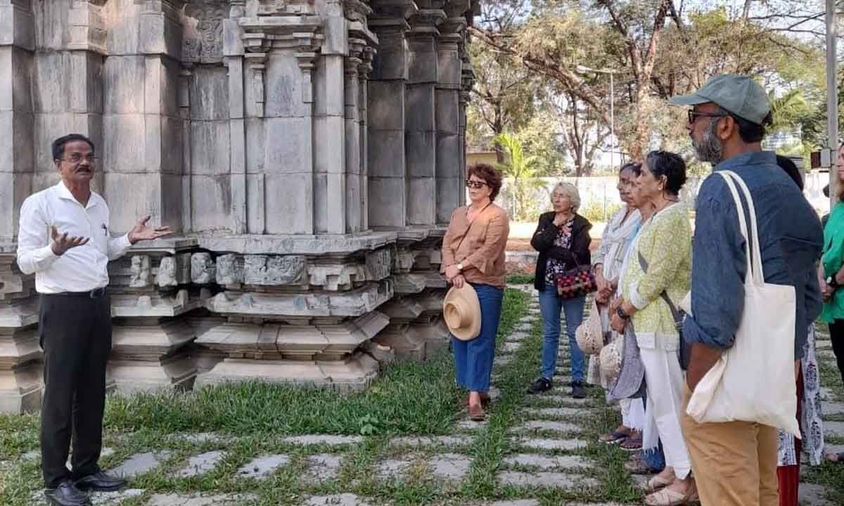 Heritage experts astonished at sculptures of Panagal temples