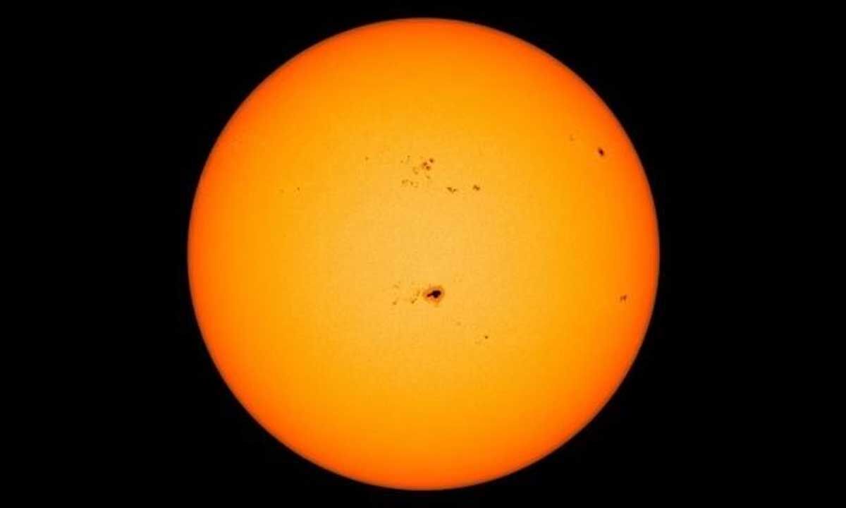 Indian observatory captures gigantic spot on the Sun