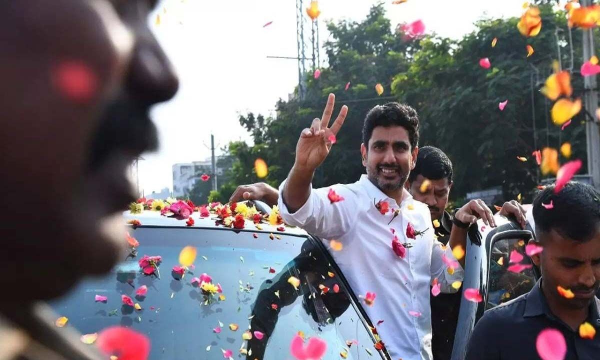 Yuva Galam Padayatra: Nara Lokesh to visit Kadapa today, offer prayers ...