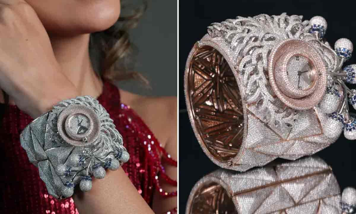 Jewel From India Set New Guinness World Record For Most Diamonds On Watch