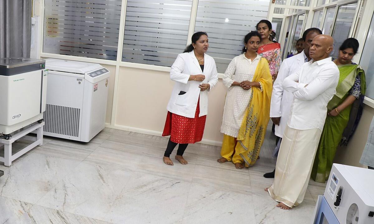TTD EO inaugurates new lab at BIRRD Hospital