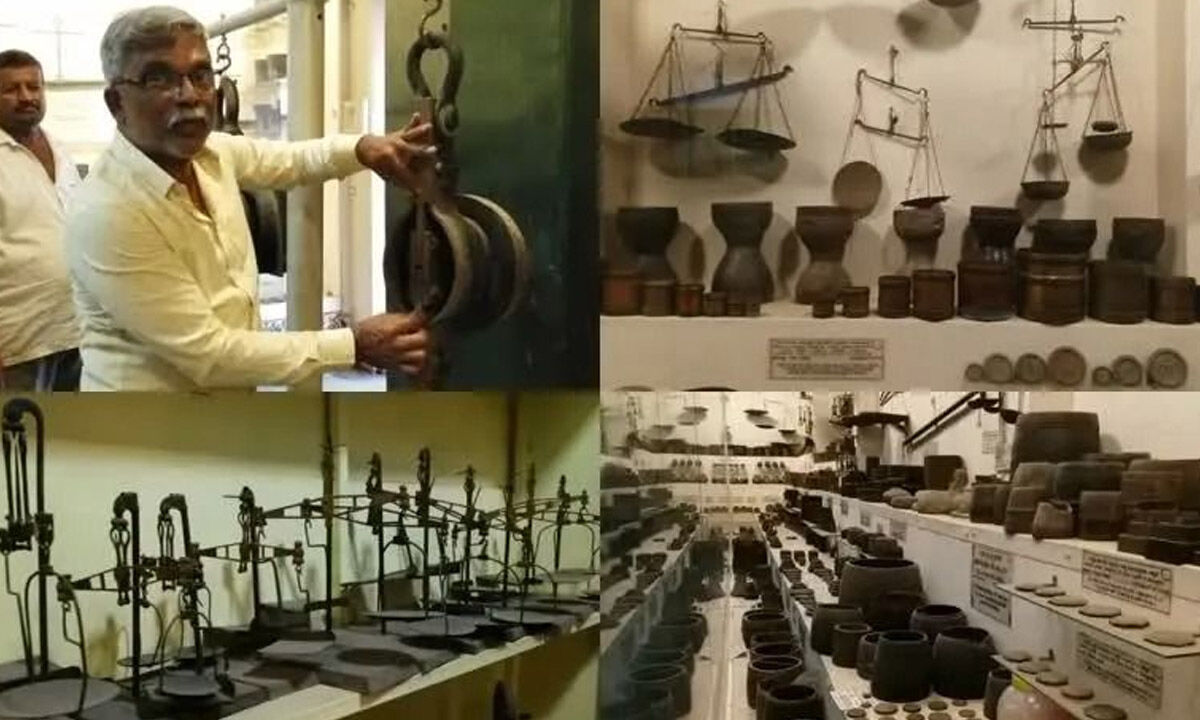 Davangere's ancient weight and measuring equipment museum, first in India