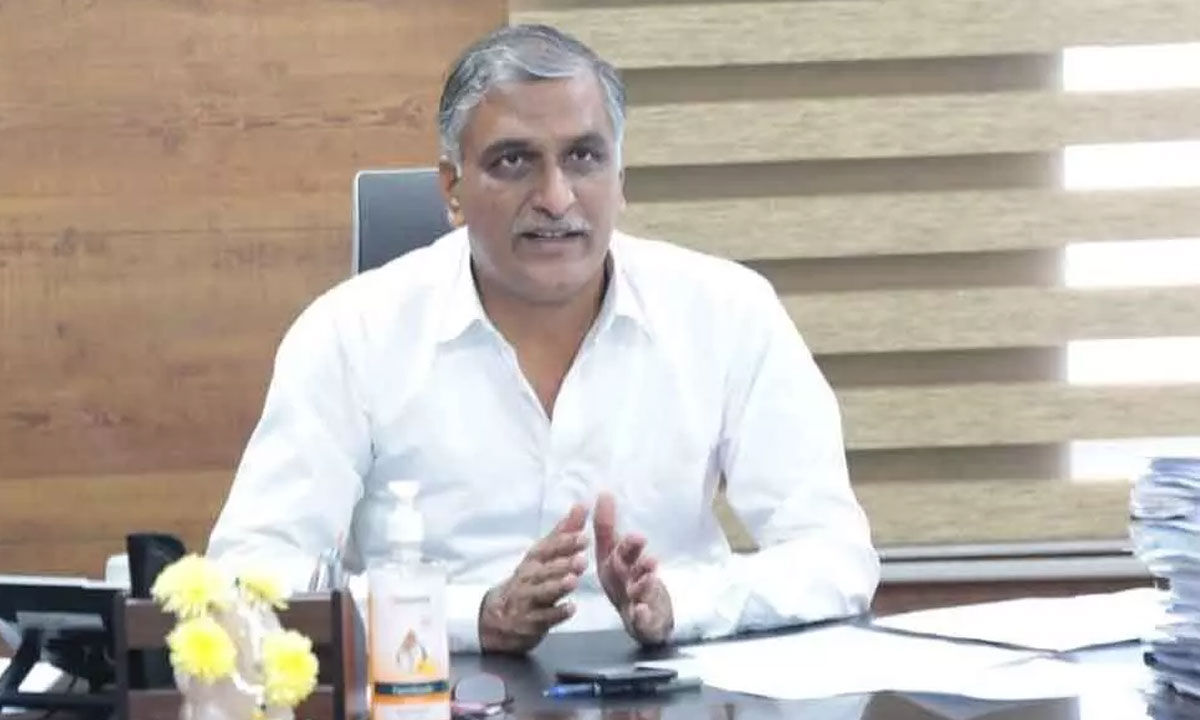 Harish Rao lays foundation for 100-bed hospital at Yadagirigutta