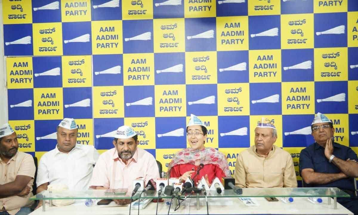 AAP flays poll promises of BJP, Cong, JD(S) calls them cheap imitations