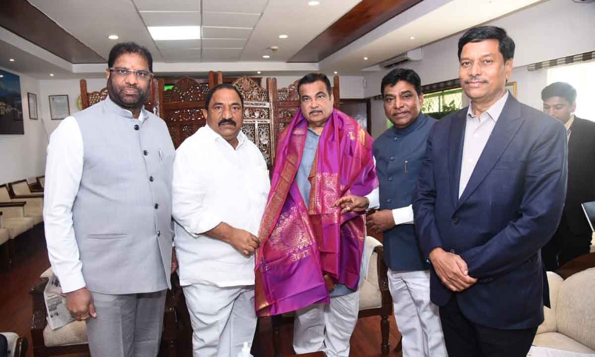 MPs, MLA call on Minister Gadkari