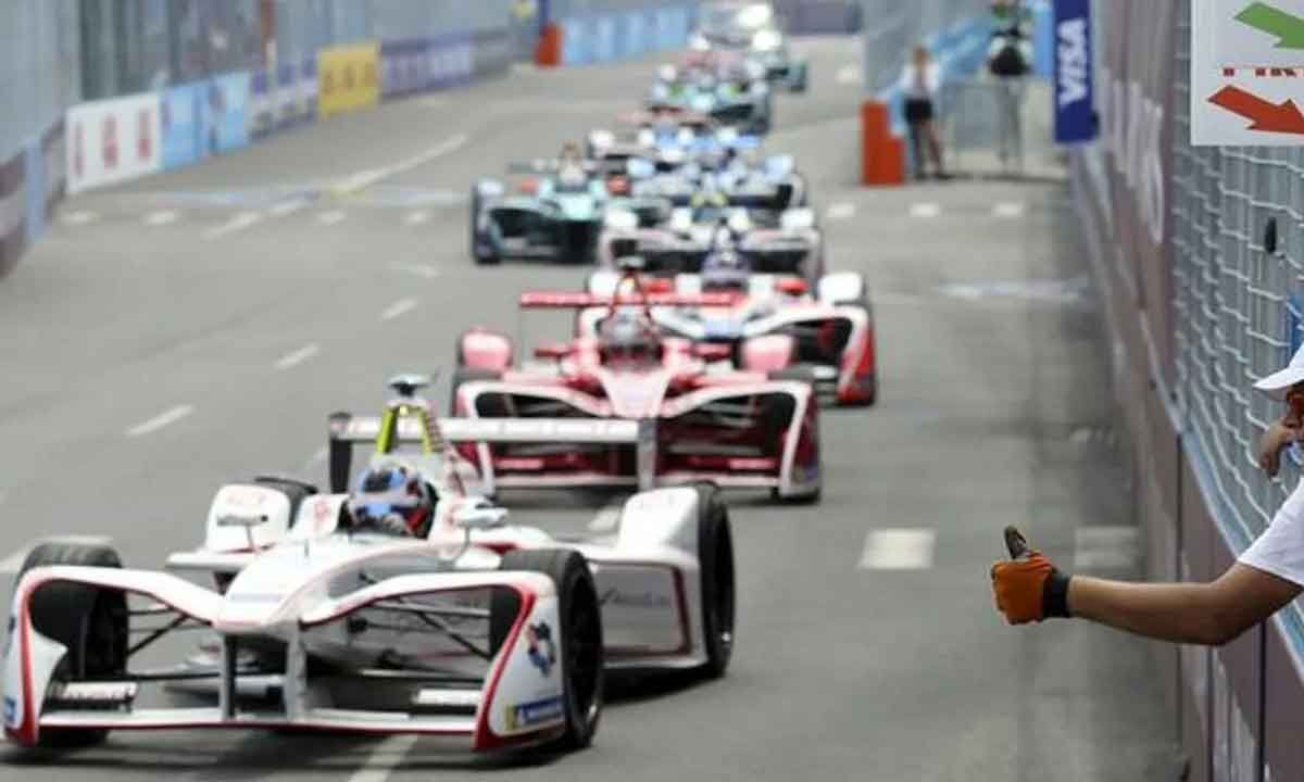 With less than 24 hours to go for Formula E race, organisers leave work ...
