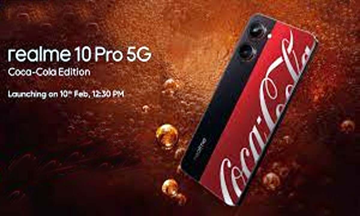 Realme's new co-branded phone is a Coca-Cola-ified 10 Pro