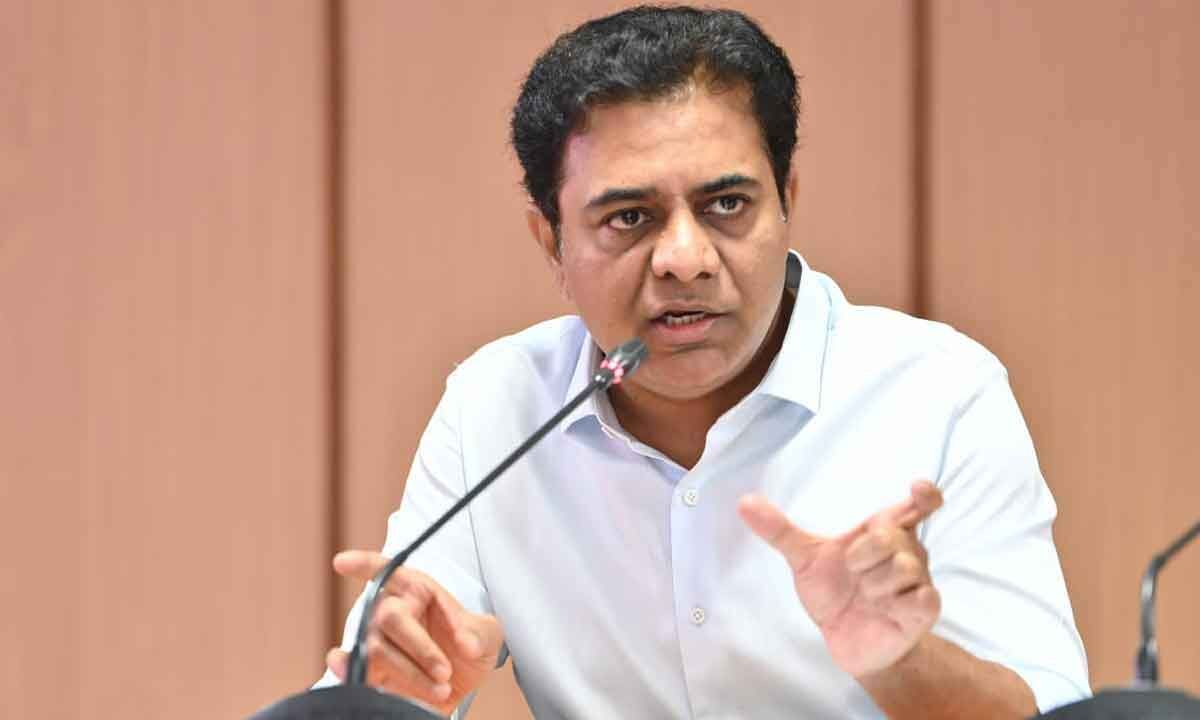 Train your ministers at least to tell the same lie: KTR to Modi