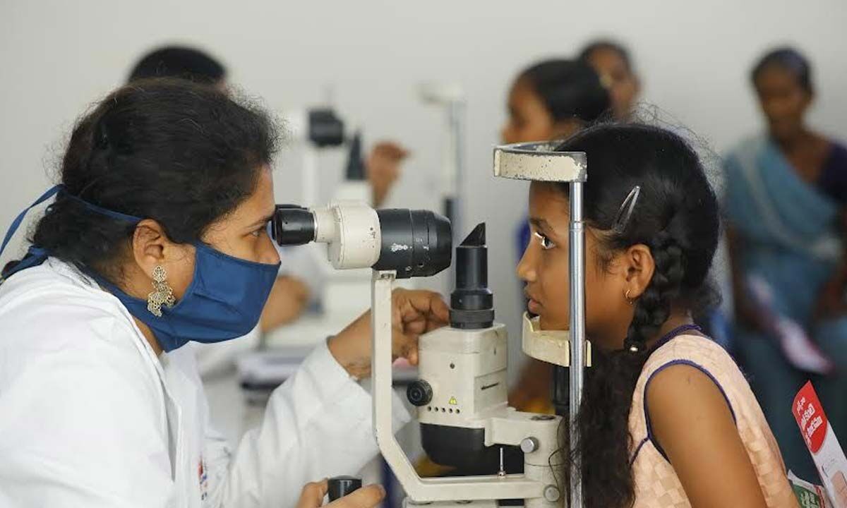 Brandix Bharat Trust holds 100th eye camp