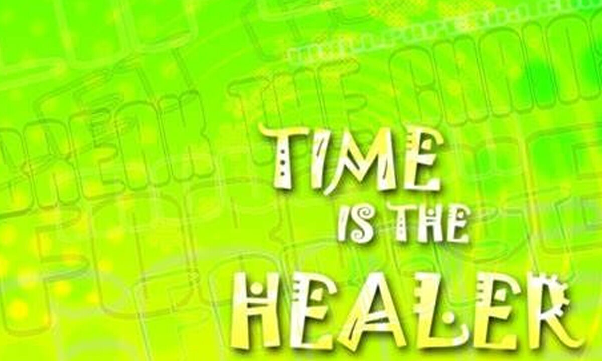 Time is a therapy that can remove any injury that come from life