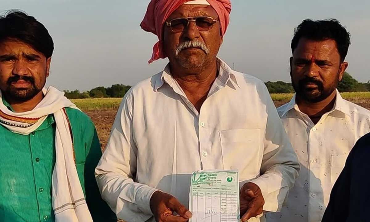 Solapur farmer earns only `2 for 512 kg onions