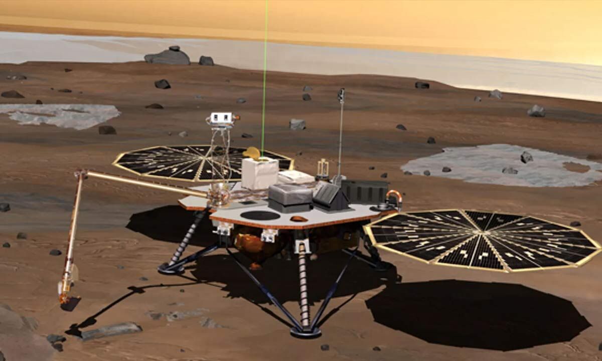 First man-made object to reach the surface of Mars