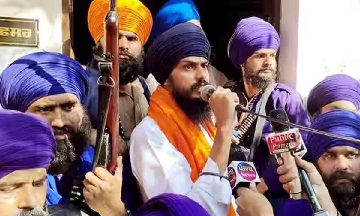 Khalistani leader on the run