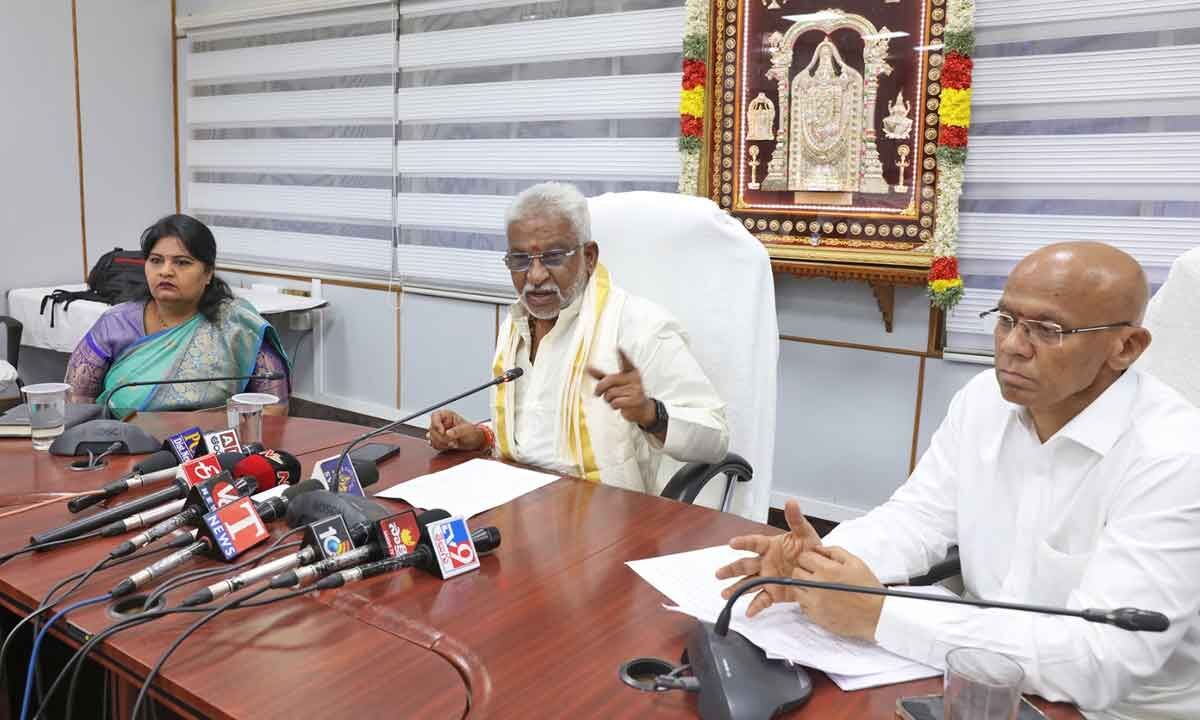 TTD budget goes up by 43%, estimated at `4,411.68 cr